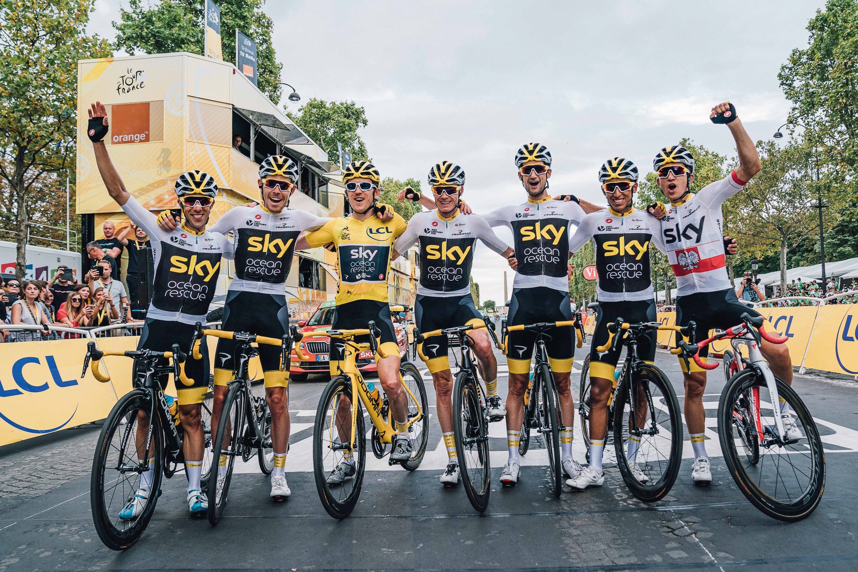 Il Team Sky Cambia Propriet E Diventer Team Ineos Gi Dal 1 Maggio
